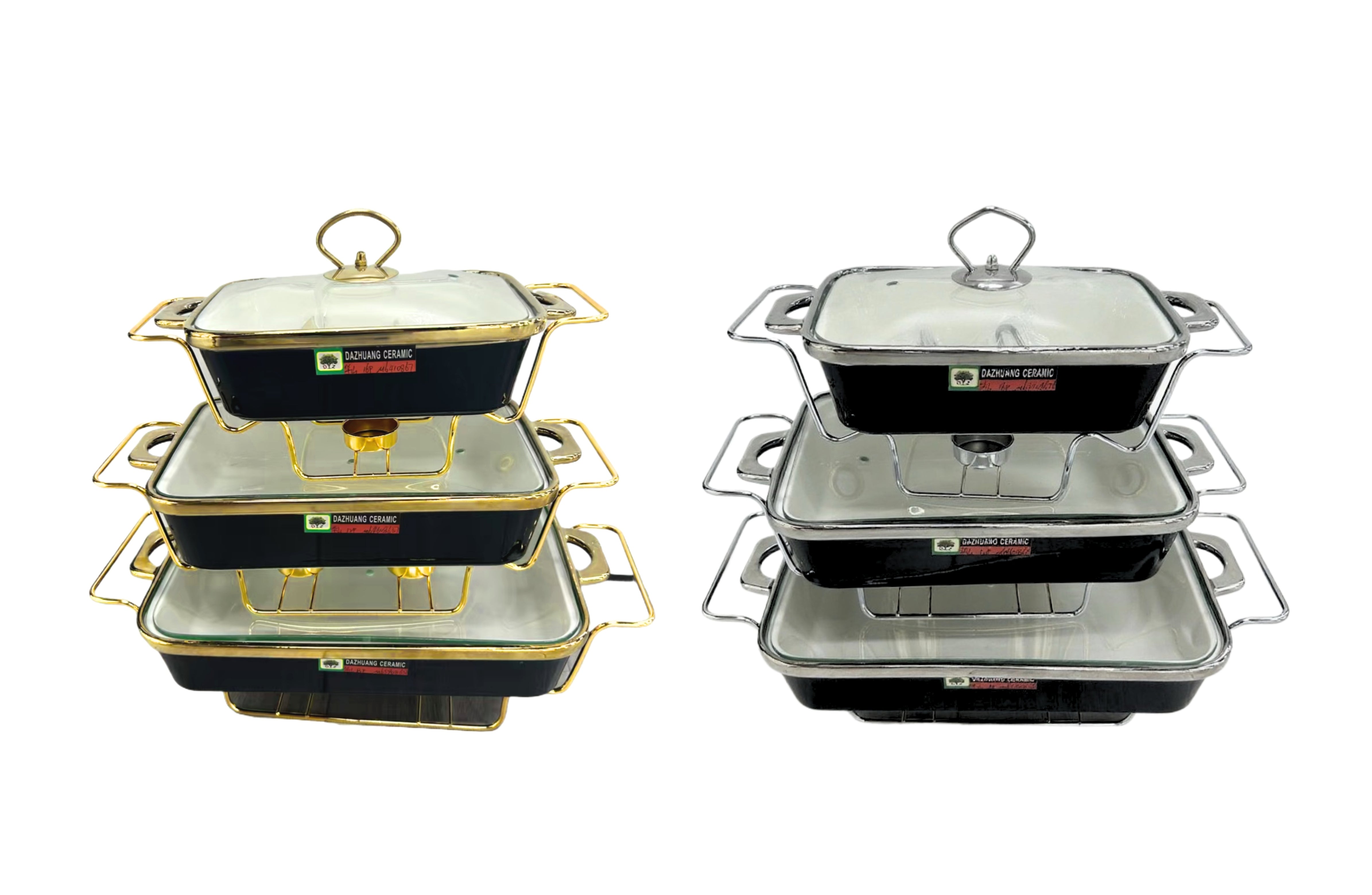 Luxury Chafing Dish Collection – 3 Sizes, 2 Elegant Colours – Elegant ...