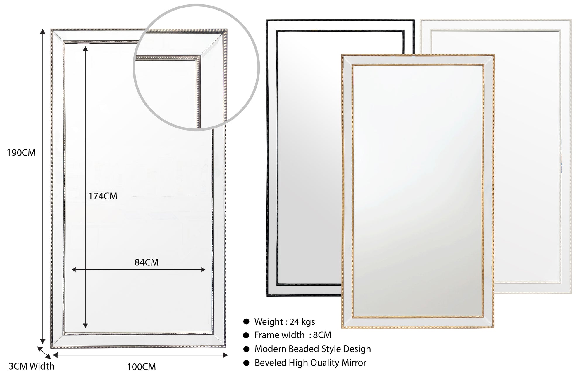 Browse Our Mirror Online Shop | Metal Mirrors & More – Elegant Collections
