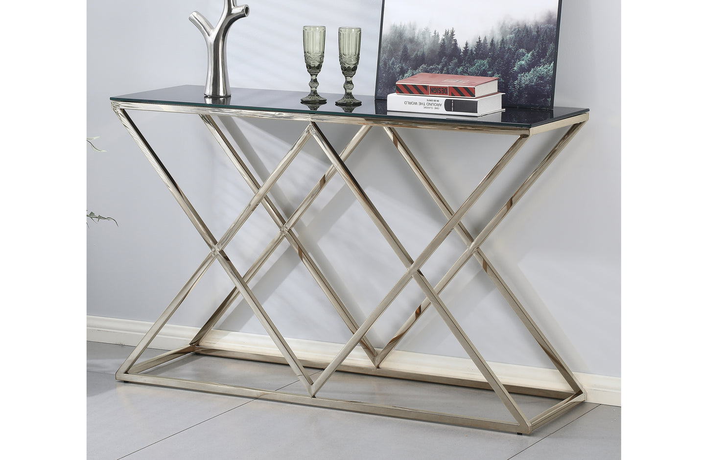 Elegant Collection Beverly Console Table – Luxury Modern Design ...
